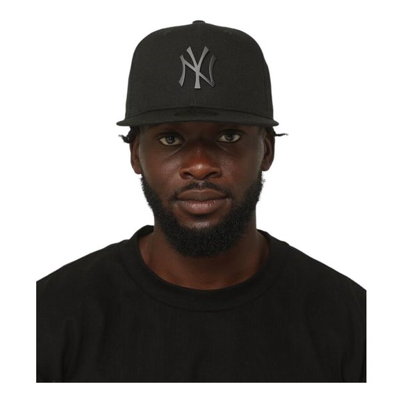 New Era | Accessories | New Era New York Yankees Metal Pack 59fifty Fitted Hat Cap Triple Black ...